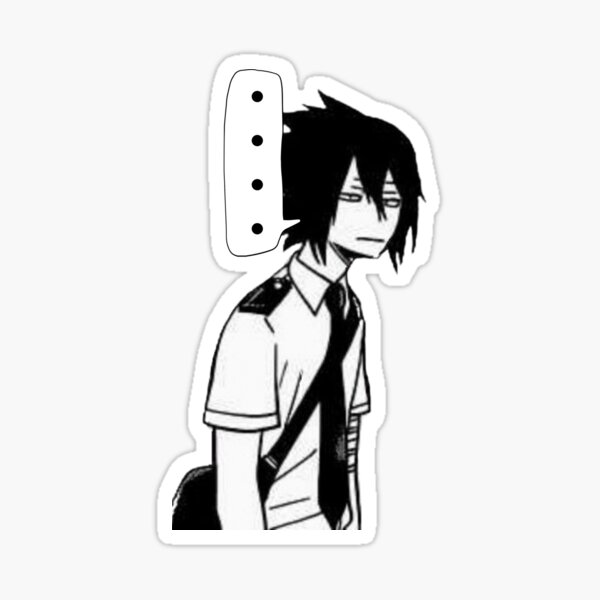 "Speechless Tamaki Amajiki | My hero Academia Manga" Sticker for Sale ...