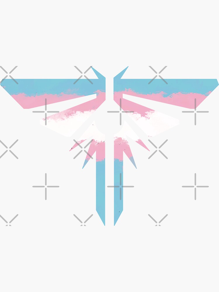 "Trans Firefly" Sticker for Sale by chessyricepuffs | Redbubble