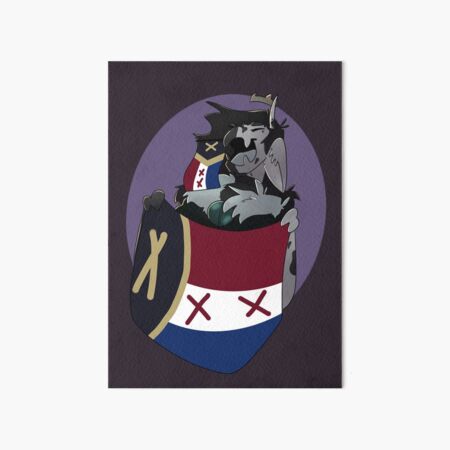 "Ranboo lmanberg flag" Art Board Print for Sale by Floofbythefoot ...