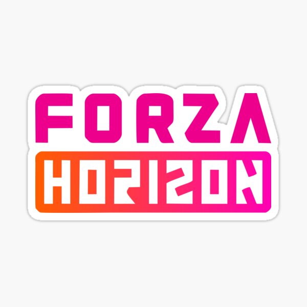 "Forza-Horizon-logo" Sticker for Sale by asbakkokko | Redbubble