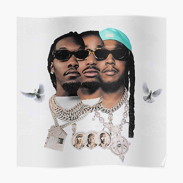 "migos" Poster by junminkum | Redbubble