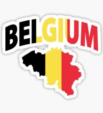 Belgium Stickers | Redbubble
