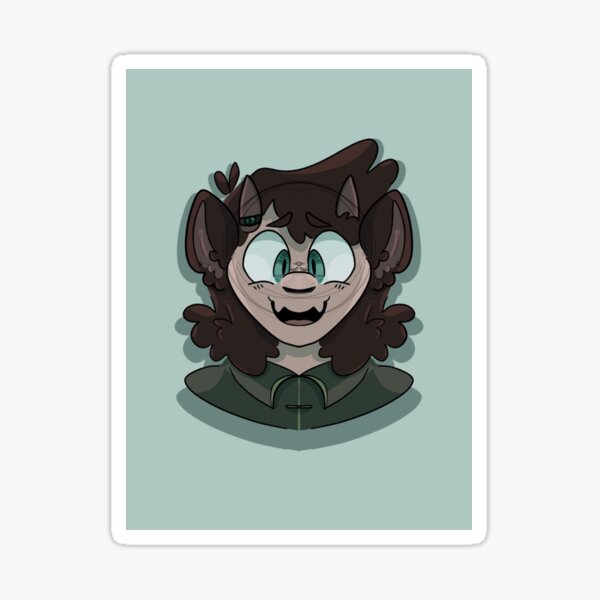 "Tubbo symmetric Face" Sticker for Sale by Floofbythefoot | Redbubble
