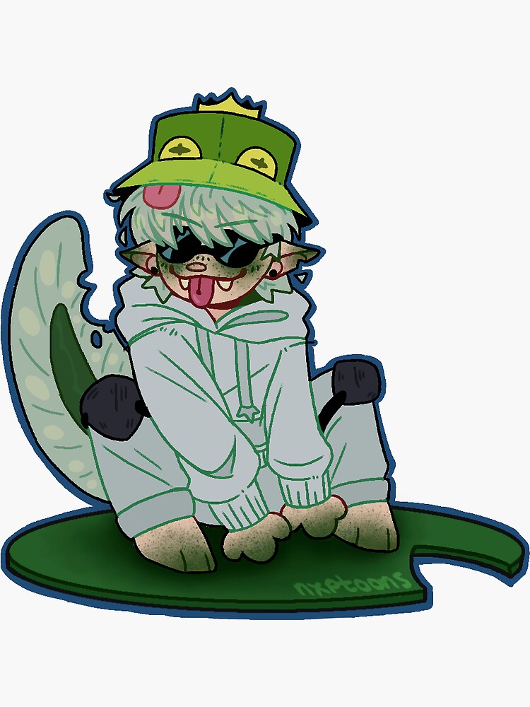"BoomerNA Sitting, what will he do" Sticker for Sale by nxptoons ...