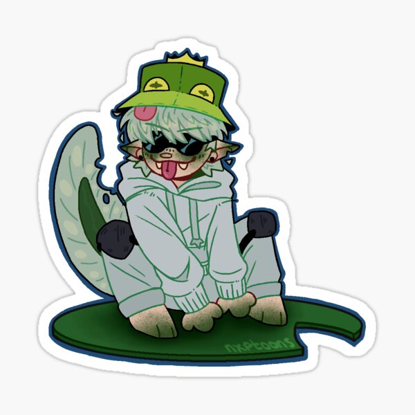 "BoomerNA Sitting, what will he do" Sticker for Sale by nxptoons ...