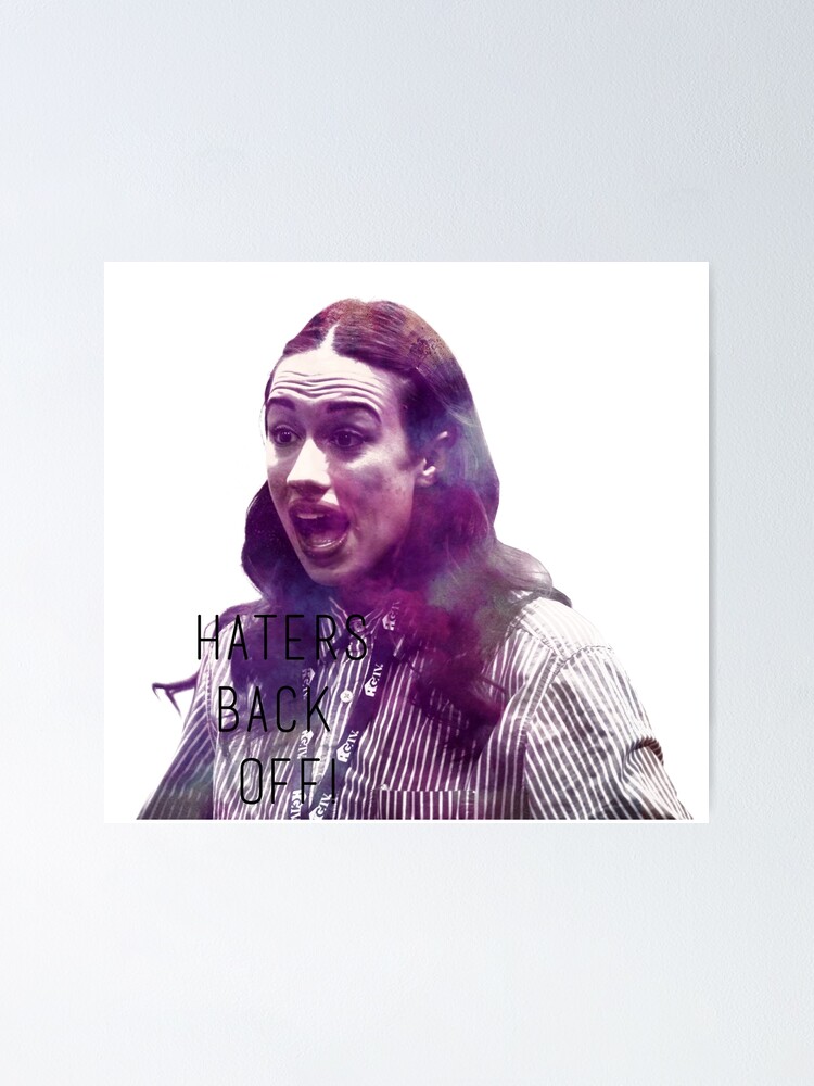 "Miranda Sings- Haters Back Off!" Poster by eeveekat4 | Redbubble