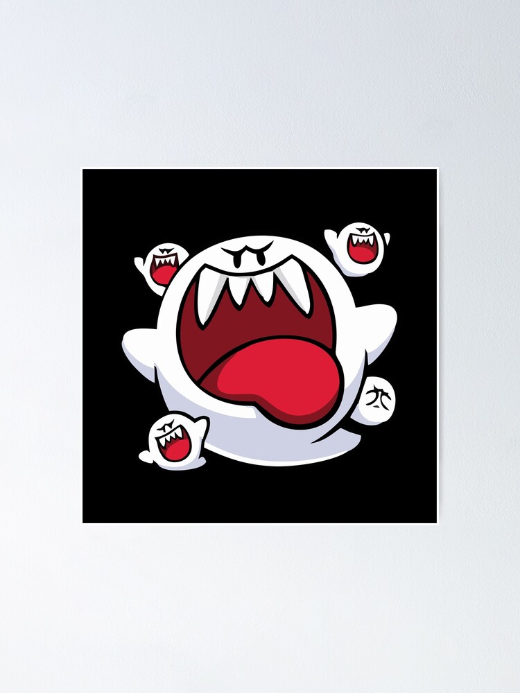 "Best Selling - King Boo Face Merchandise" Poster by bristoswcove ...