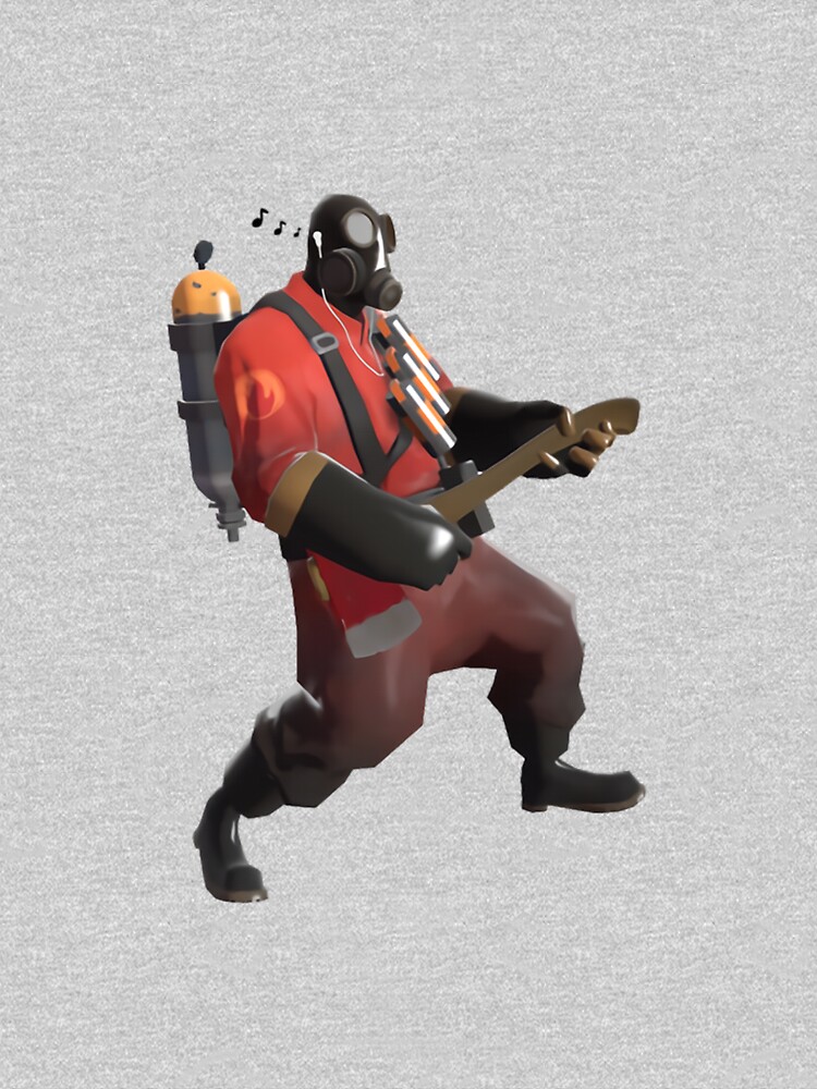 "Team Fortress 2 Pyro" Zipped Hoodie by ThExRedPanda | Redbubble