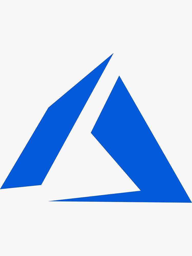 "Microsoft Azure" Sticker for Sale by Rohit Naik | Redbubble