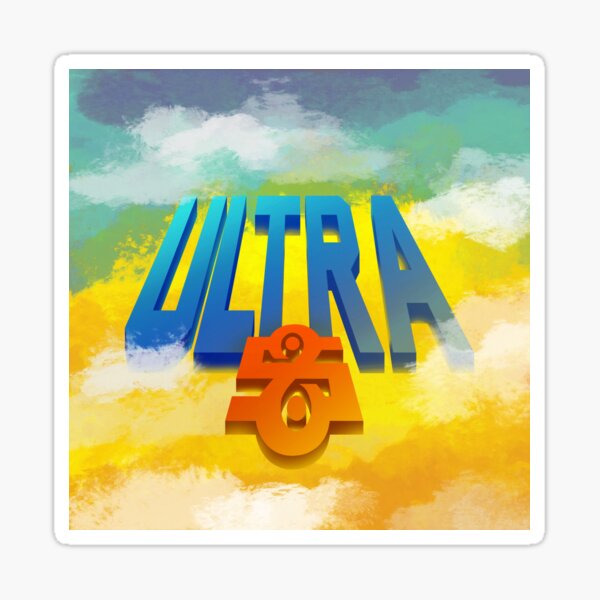 Pegatina «Logic Ultra 85 Diseño gráfico Póster Fan Art Cloudy ...