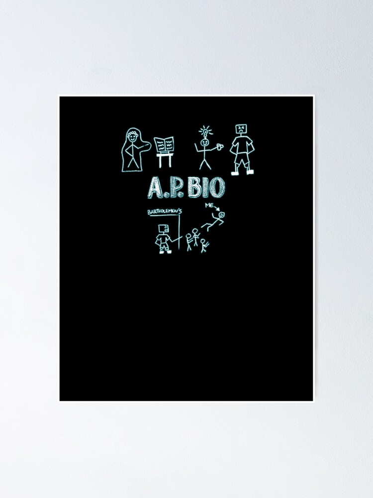 "AP Bio Plan 3" Poster for Sale by animeri | Redbubble