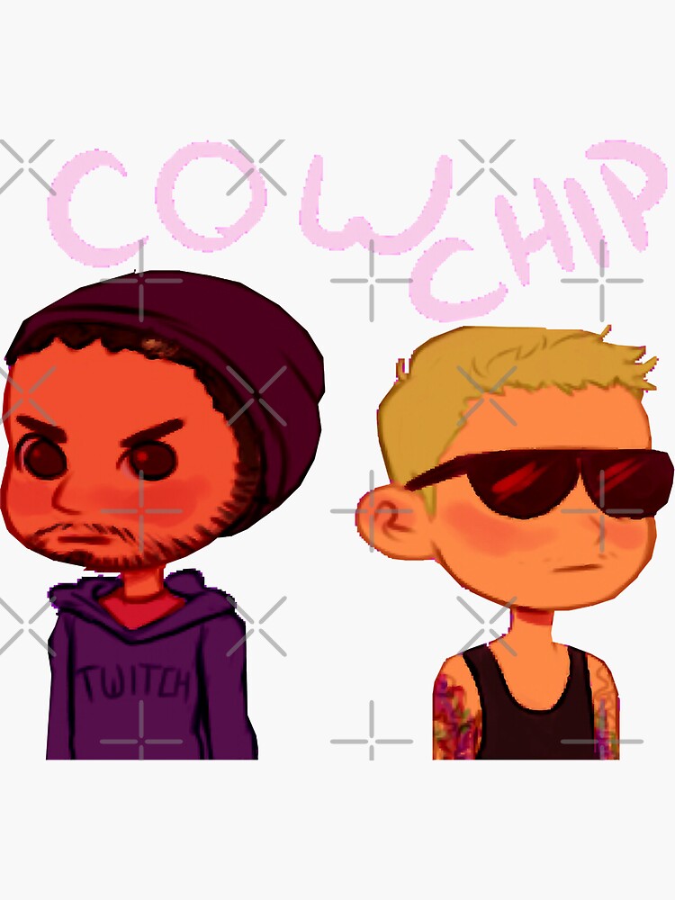 "Demonitized The Updated Days Cow Chop - Cow Chop Logo Funny" Sticker ...