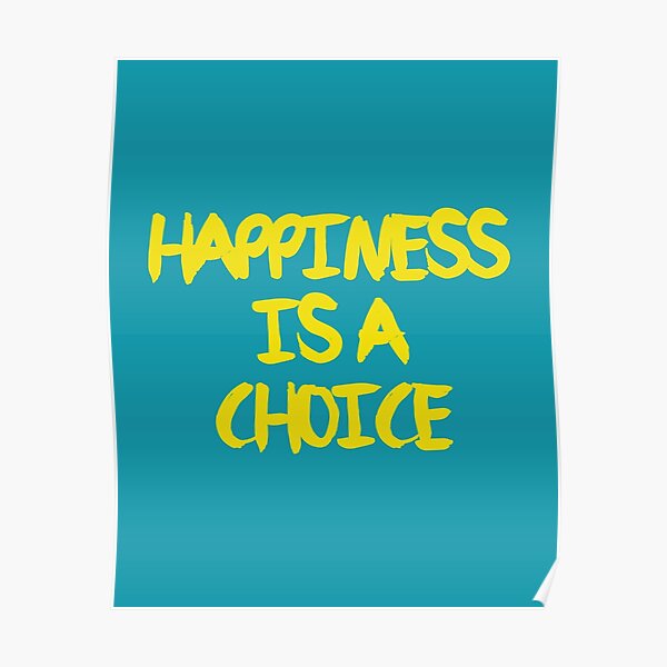 "Shaytards - Happiness is a Choice" Poster by saifs-safe | Redbubble