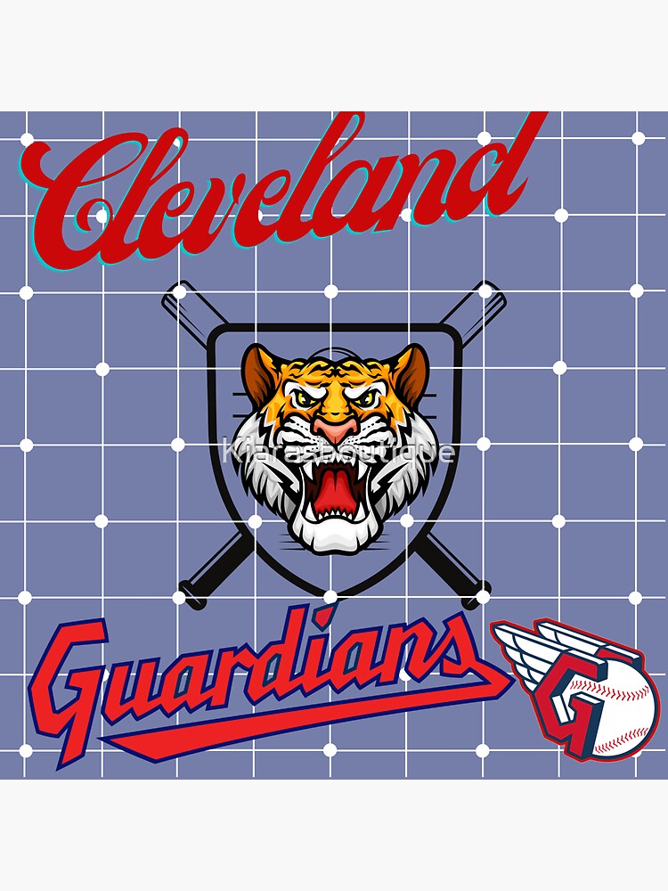 "Cleveland Guardian" Sticker for Sale by Kiarasboutique | Redbubble