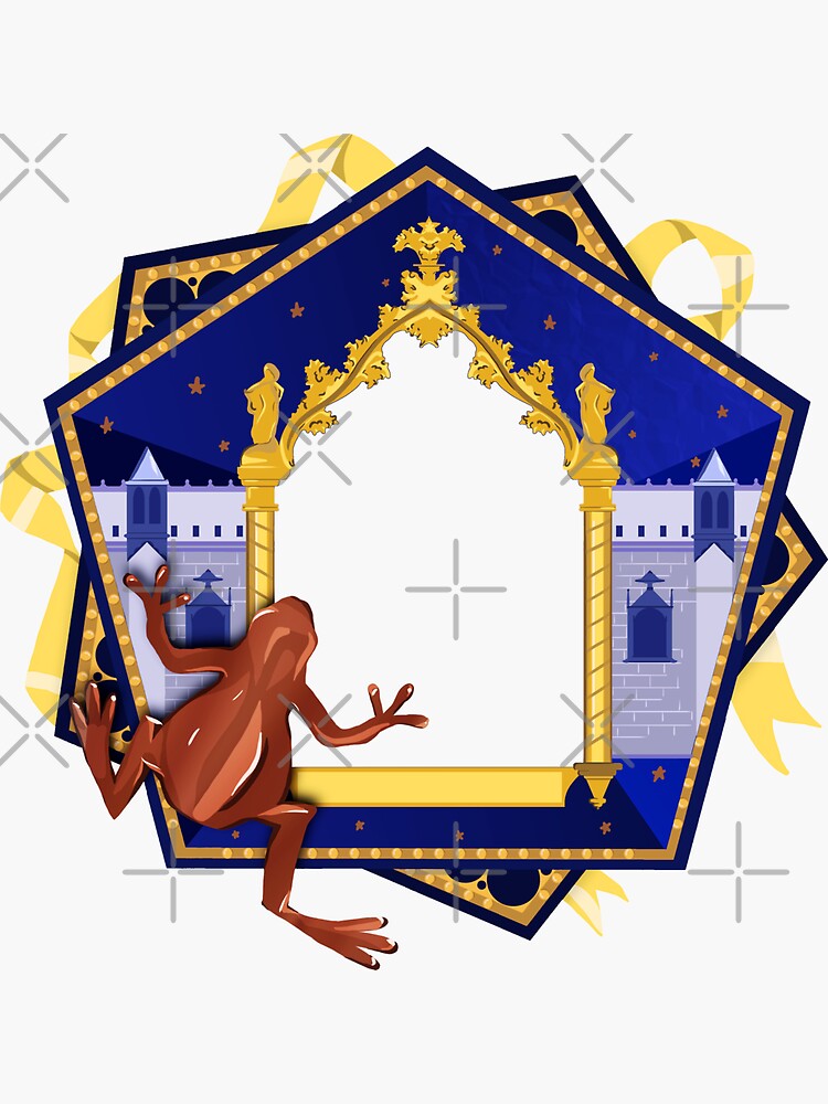 "Chocolate frog" Sticker for Sale by enchantedrealm | Redbubble