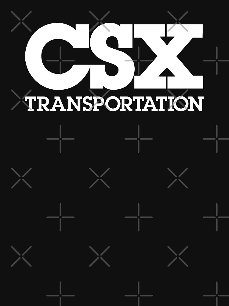 "Csx Transportation" T-shirt for Sale by h2cinedesign | Redbubble | csx ...