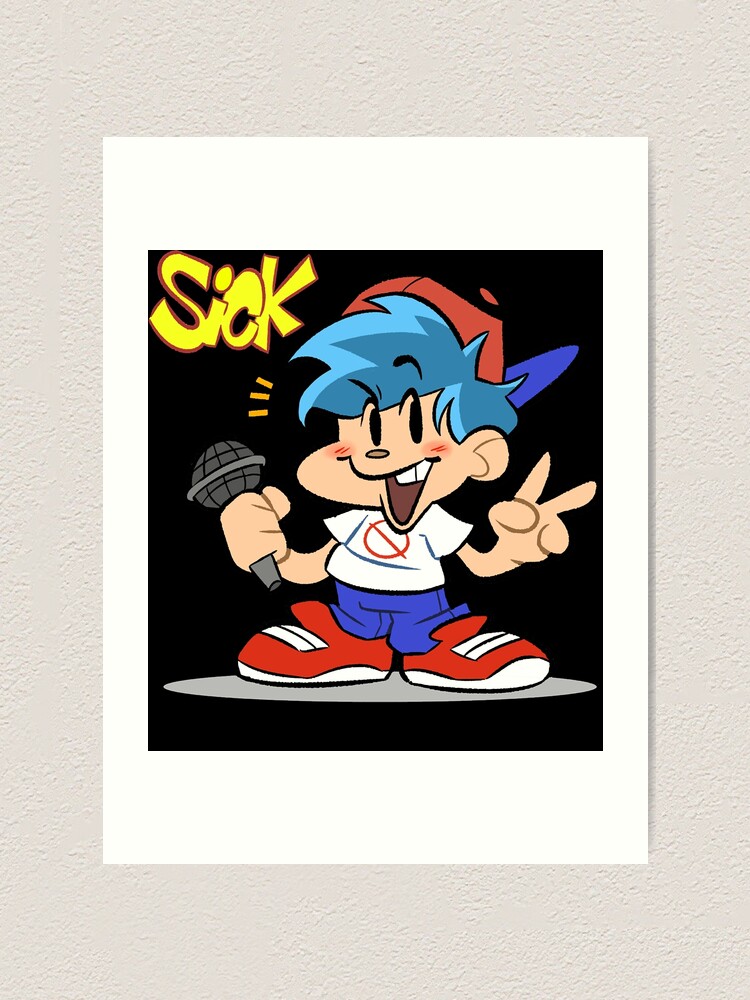 "Hi Sick Friday Night Funkin - Sky Classic - Kids Adult Gift Classic ...