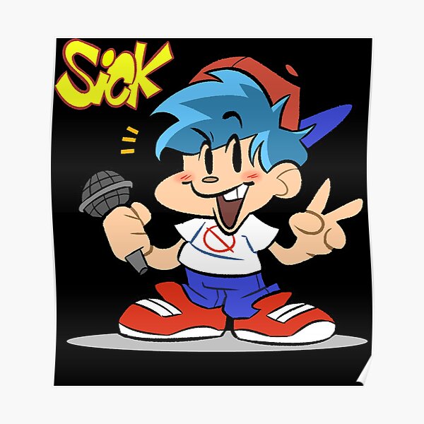 "Hi Sick Friday Night Funkin - Sky Classic - Kids Adult Gift Classic ...