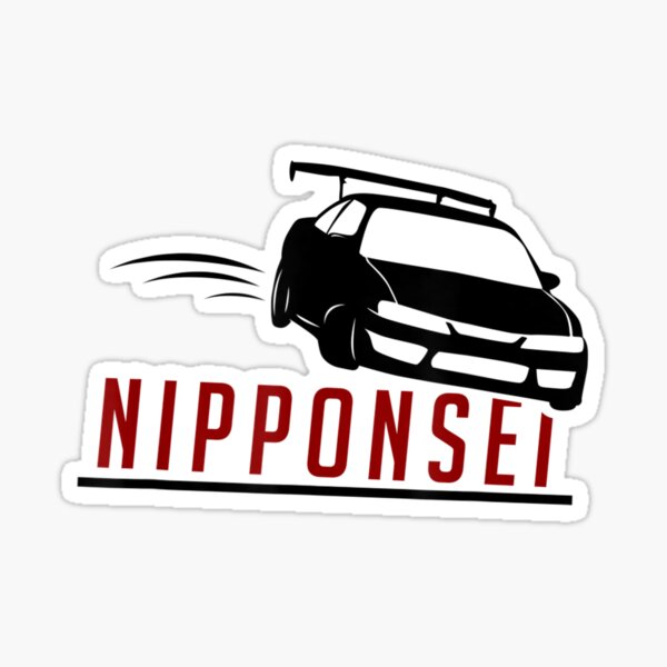 "Nipponsei I Japanese Car" Sticker for Sale by EverydaySu | Redbubble