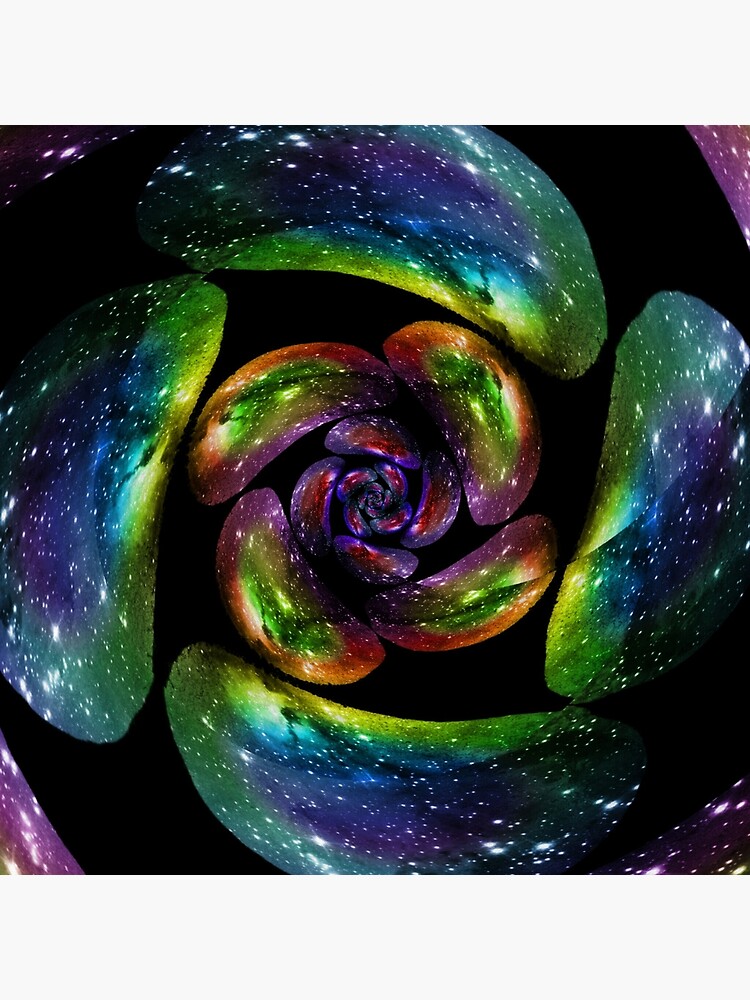 "Rainbow Solar System Planet Galaxy Rose" Poster for Sale by ...