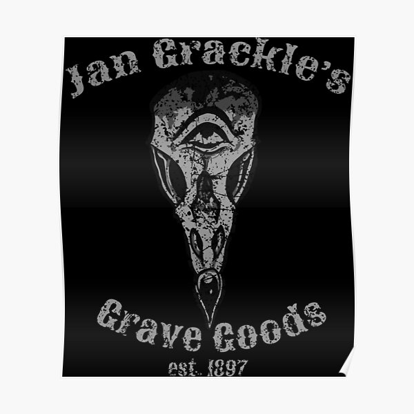 "Jan Grackle Logo" Poster for Sale by JanGrackle | Redbubble
