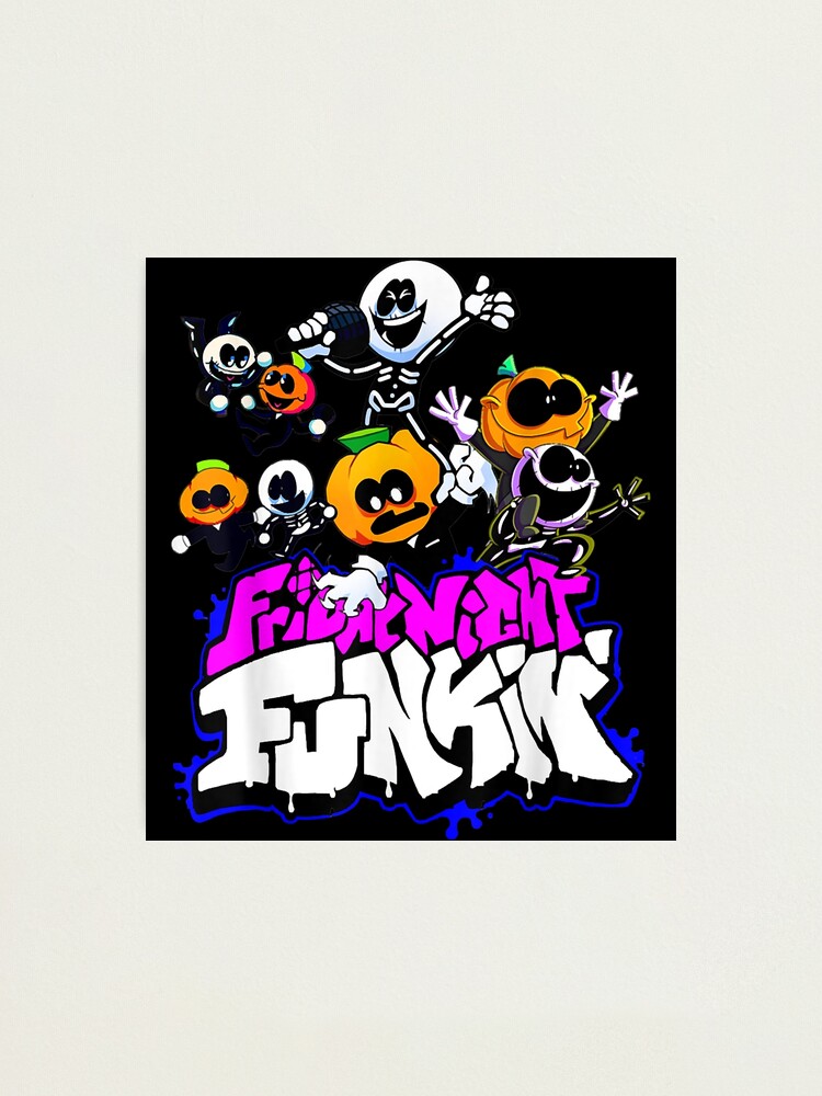 "Friday Night Funkin Skid and Pump mode T-Shirt Essential classic ...