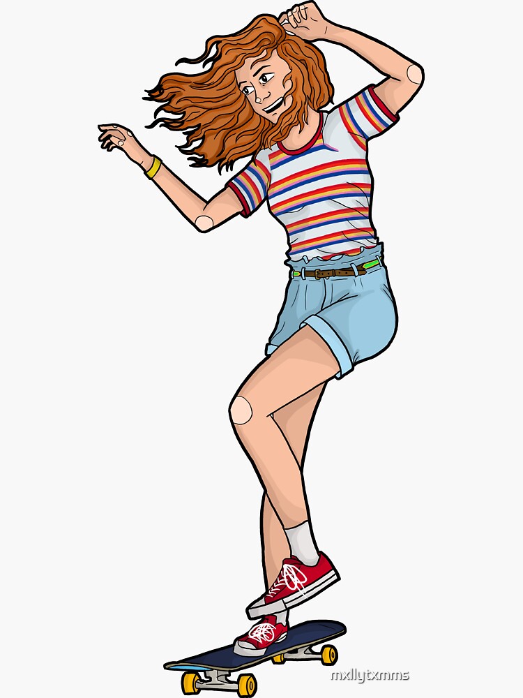 "Max Mayfield" Sticker for Sale by mxllytxmms | Redbubble