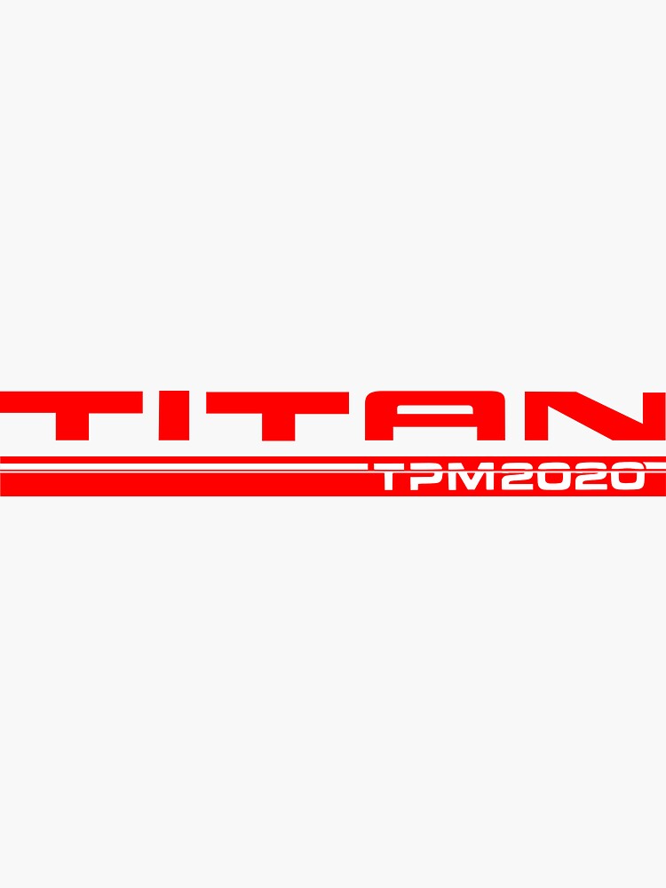 "Titan Retro Ice Hockey Logo" Sticker for Sale by Retrohockeyuk | Redbubble