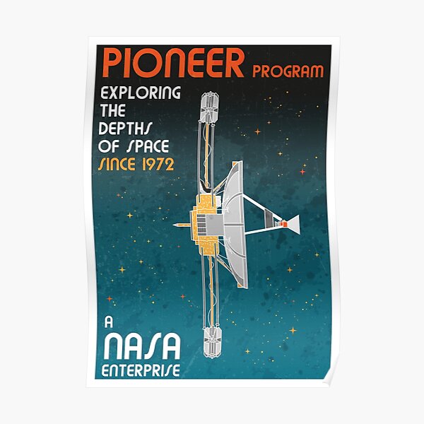 "Pioneer. Exploring the Depths of Space since 1972. Retro (English ...