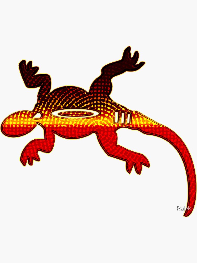 " BABY LIZARD - AMAZING AUSTRALIAN ABORIGINAL FLAG - ART EXPRESSION 8 ...