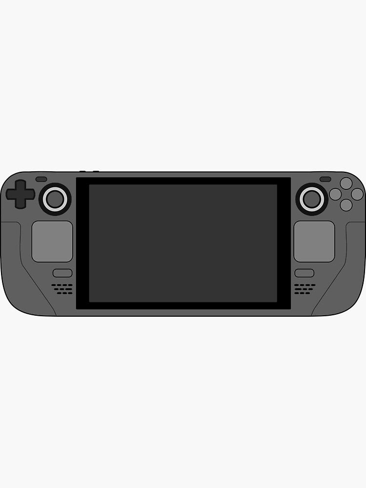 "Steam Deck" Sticker for Sale by Kingwell | Redbubble