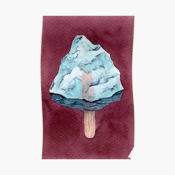 "Just the Tip of the Iceberg Popsicle" Poster by patti2905 | Redbubble