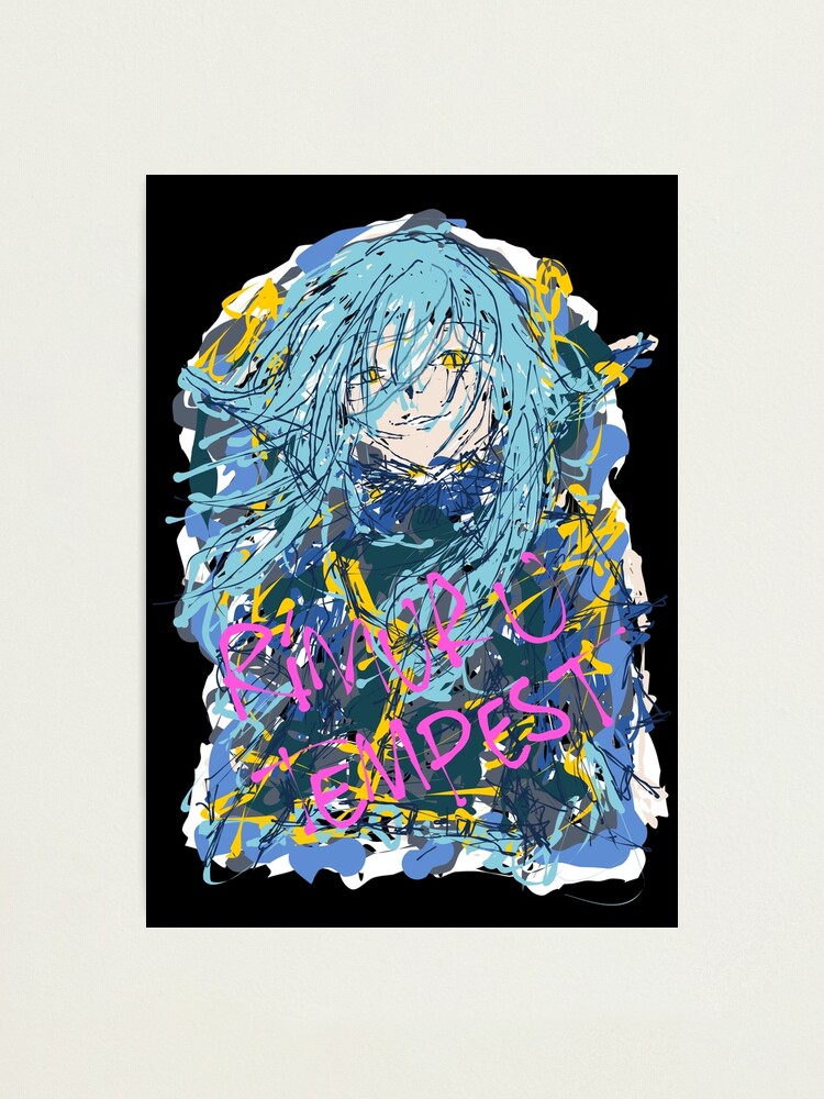 Lámina fotográfica «Rimuru tempest demon lord form Tensei shitara Slime ...