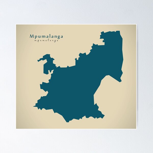 Map Mpumalanga South Africa