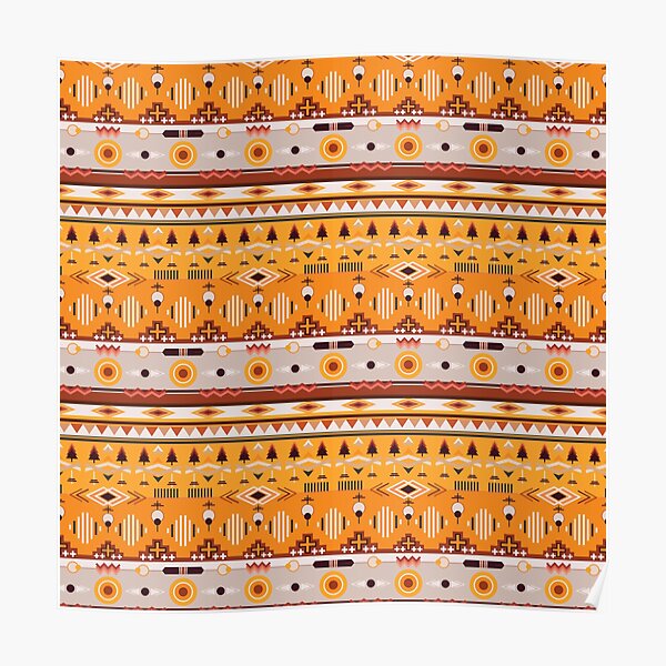 "Traditional design | Culture of Sindh | Sindhi Ajrak" Poster by What ...