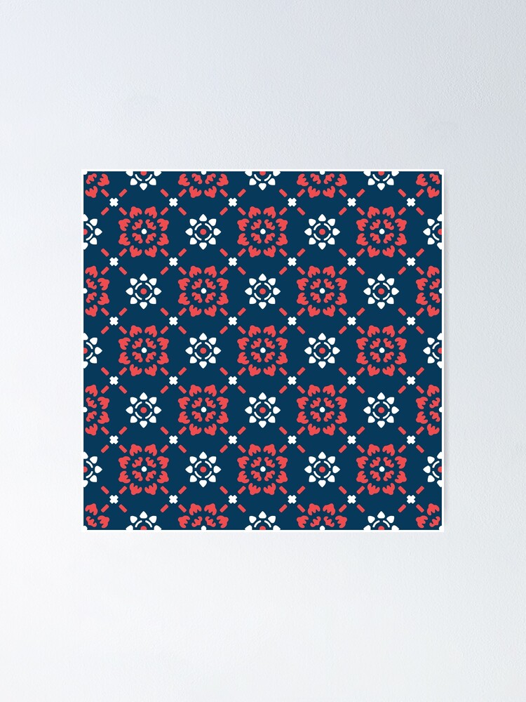 "Tradition Of Sindh | Sindhi Culture | Ajrak Design" Poster by What ...