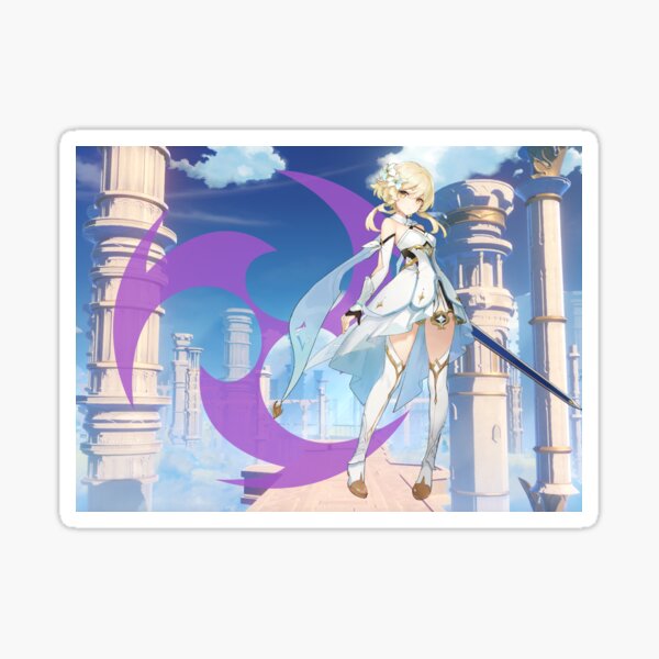 "Lumine (Electro) - Genshin Impact" Sticker for Sale by VelvetZone ...
