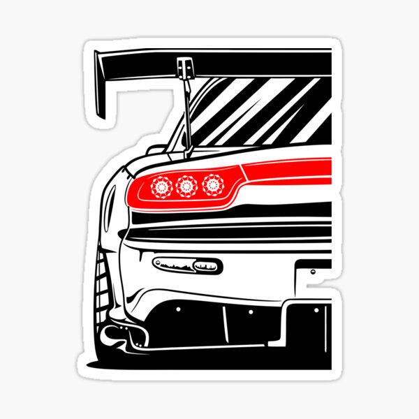 "RX7" Sticker for Sale by CopiPanilArt | Redbubble