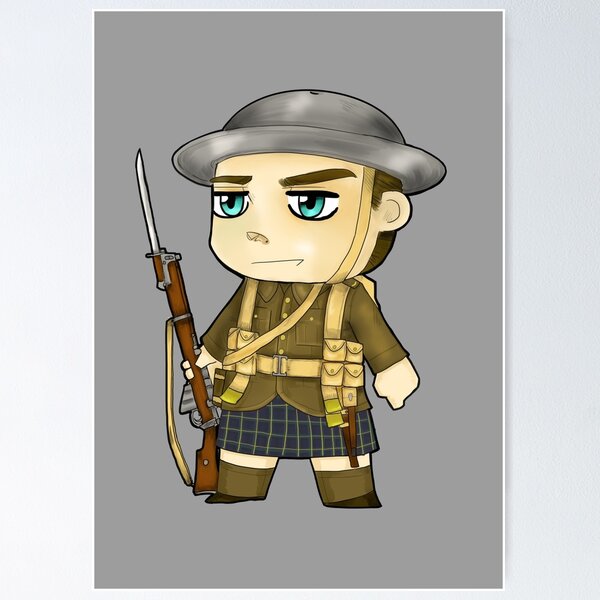"Gordon Highlander" Poster for Sale by 11thHussar | Redbubble