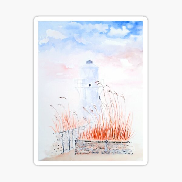 "A Sea Breeze" Sticker for Sale by IzzyOwlArt | Redbubble