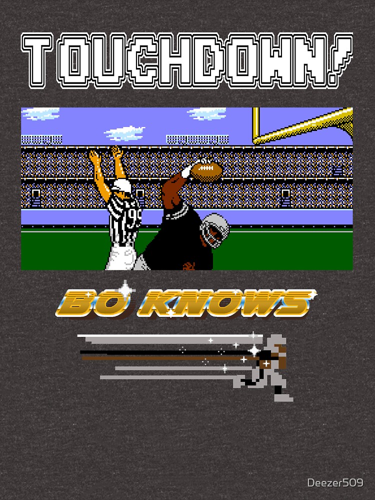 "Bo Knows *DELUXE* " T-shirt for Sale by Deezer509 | Redbubble | bo t ...