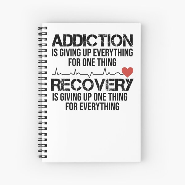 "Addiction VS Recovery AA NA Heartbeat for a Clean Sober Life" Journal ...