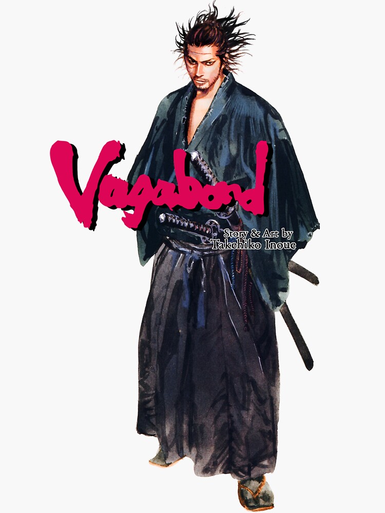 "Musashi" Sticker for Sale by K-Box Arts | Redbubble