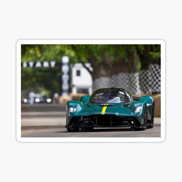 "Aston Martin Valkyrie Hypercar ..." Sticker for Sale by M-Pics | Redbubble