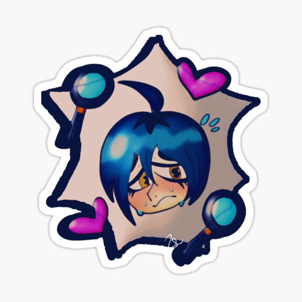 "Shuichi" Sticker for Sale by ZigginZiggy | Redbubble