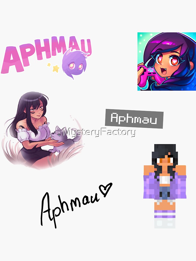 "Aphmau Big Sticker Pack" Sticker for Sale by MysteryFactory | Redbubble