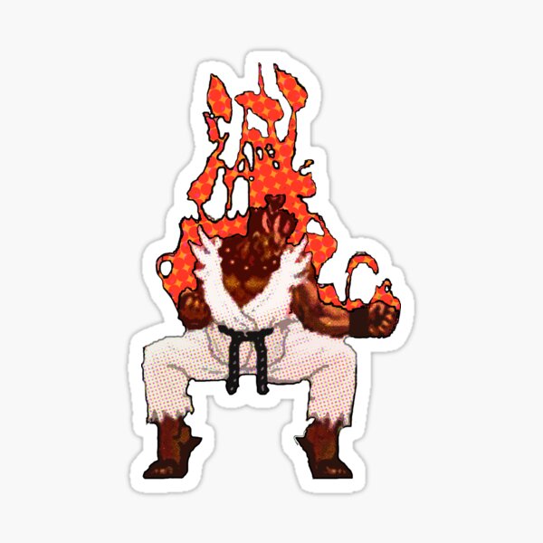 "Akuma " Sticker for Sale by contues | Redbubble