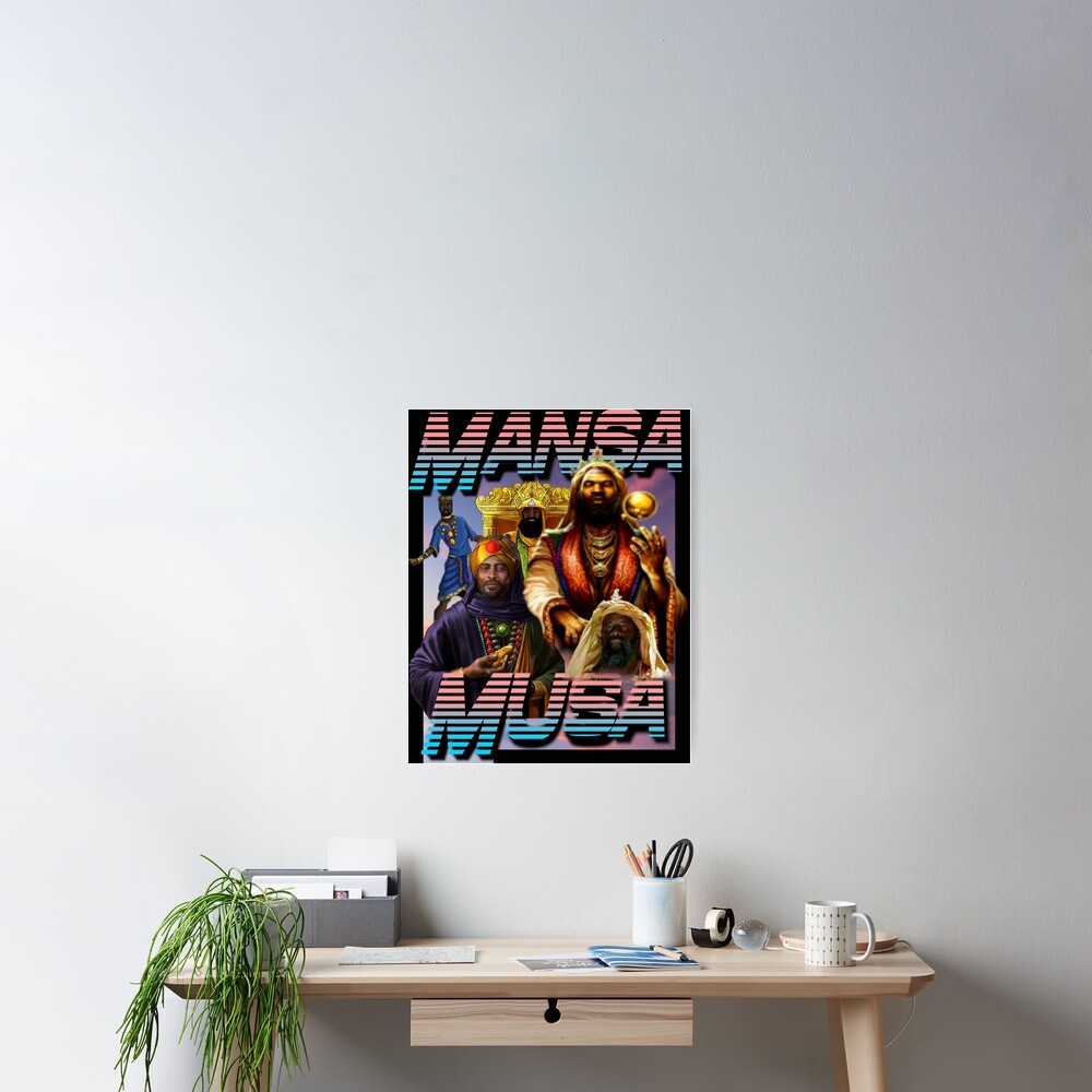 "Mansa musa gold" Poster for Sale by maarifa | Redbubble