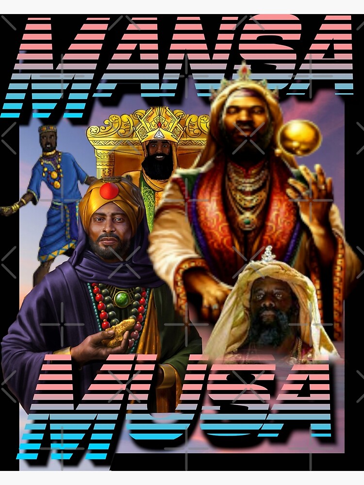 "Mansa musa gold" Poster for Sale by maarifa | Redbubble
