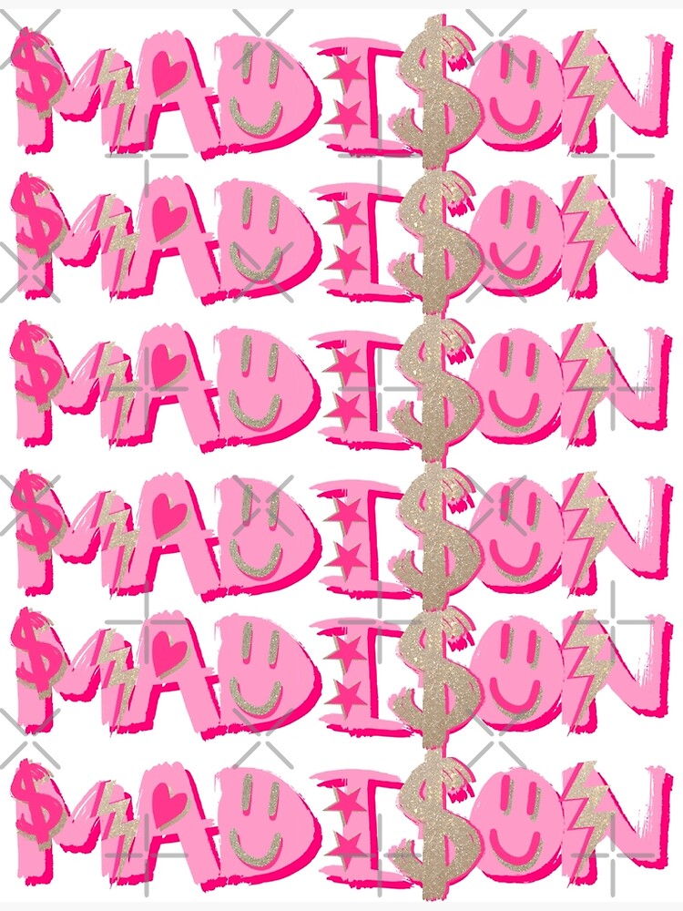 "MADISON name" Art Print for Sale by Julia Santos | Redbubble